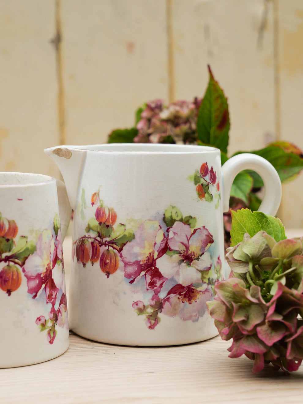 Vintage French Floral Jugs – Saving Grandma’s Garden